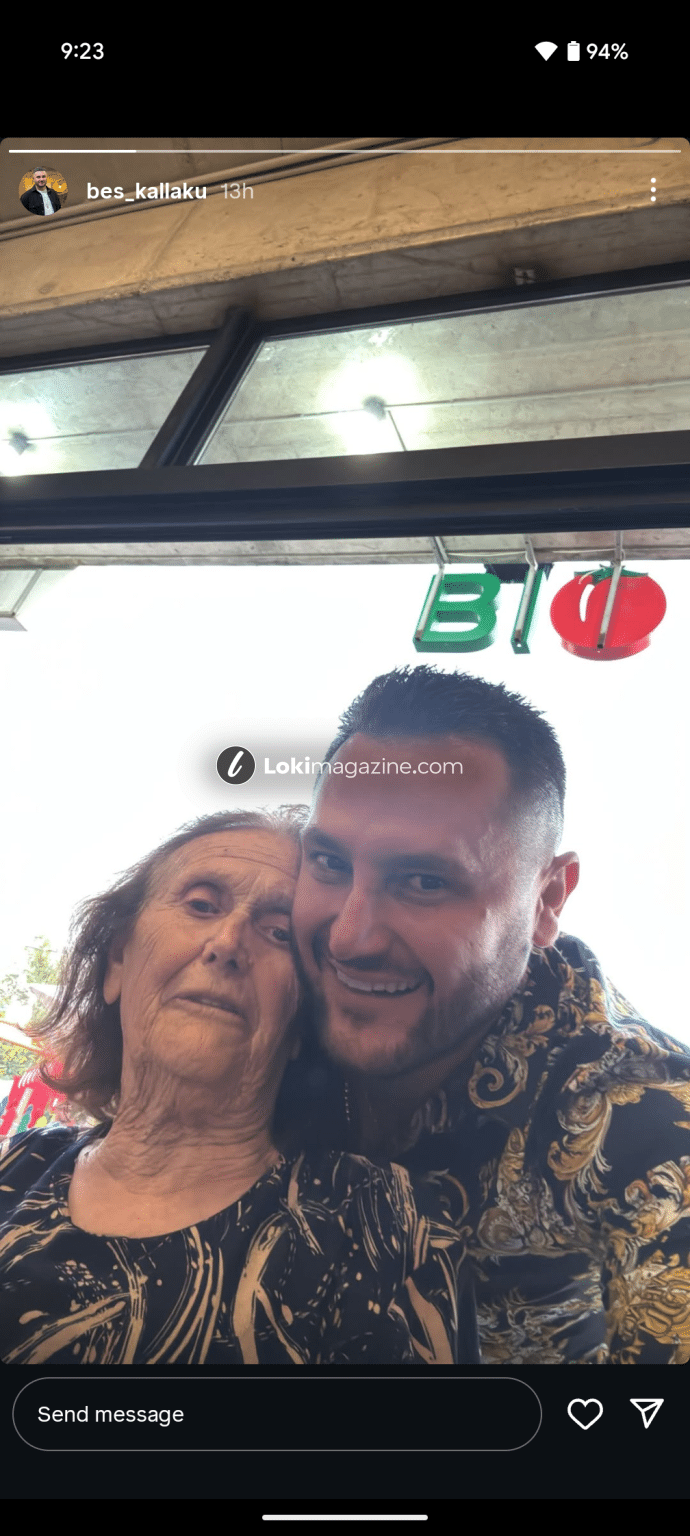 Rrjeti po zien nga romanca Xhensila-Ledri, Bes Kallaku shfaqet kështu (Foto)